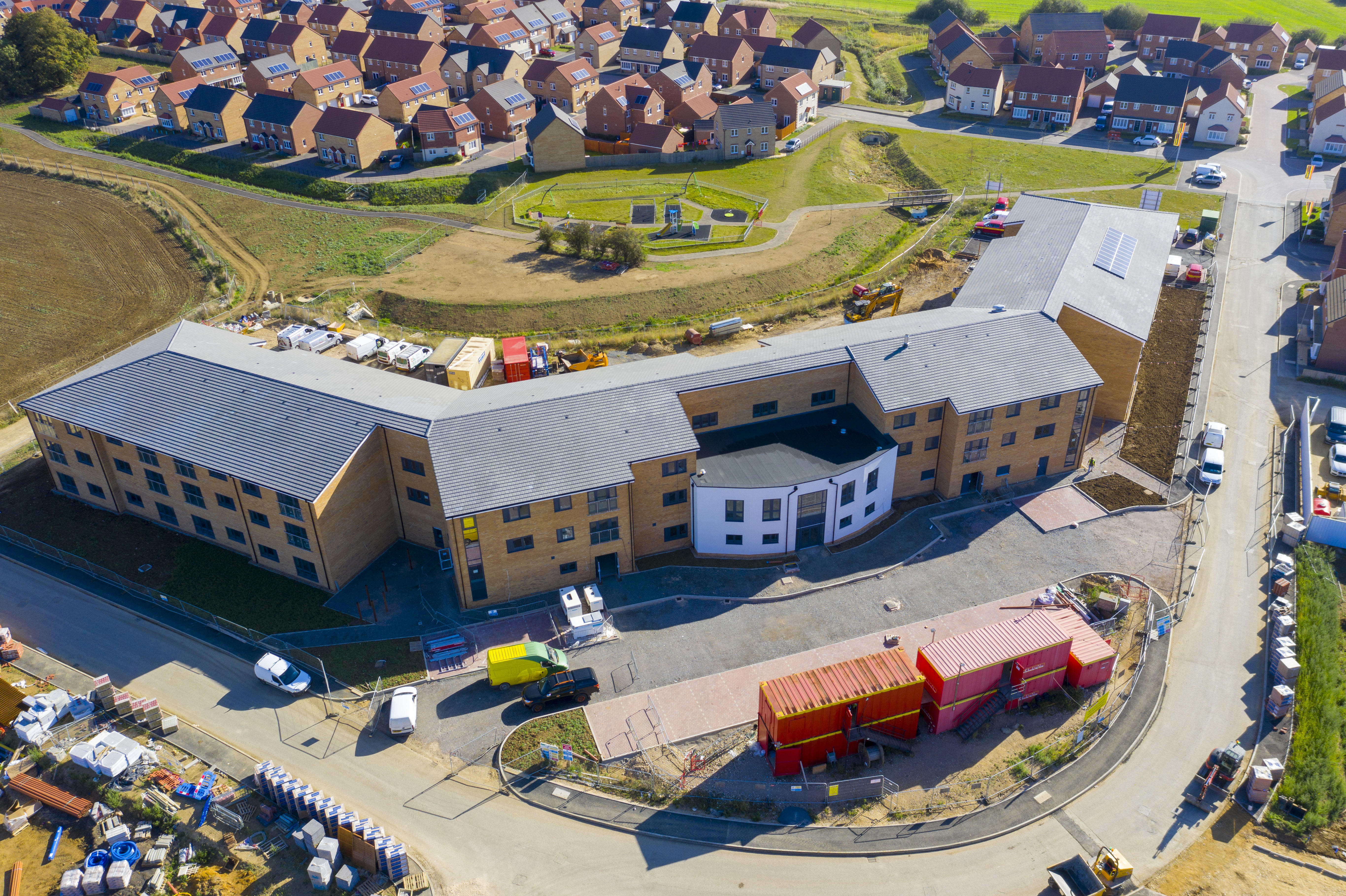 Drone images show Willow Court construction progress | Longhurst Group ...